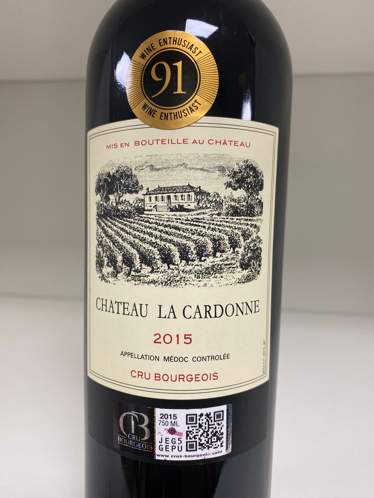 2015 Château La Cardonne, France, Bordeaux, Médoc - CellarTracker