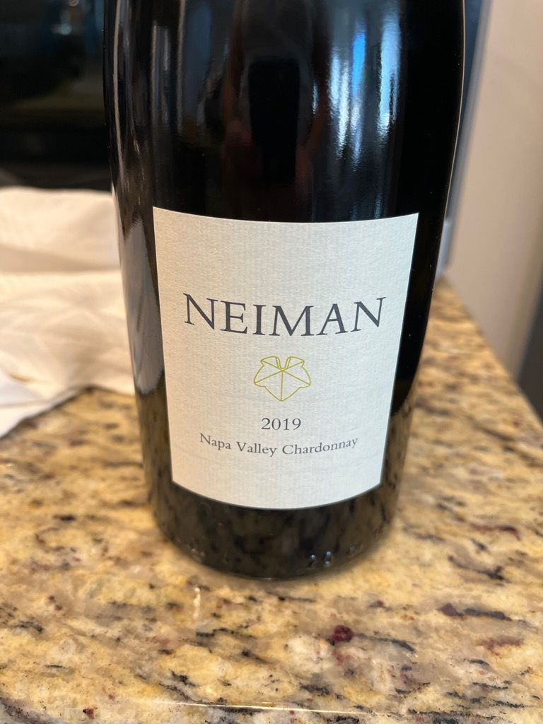 2019 Neiman Cellars Chardonnay White, USA, California, Napa Valley ...