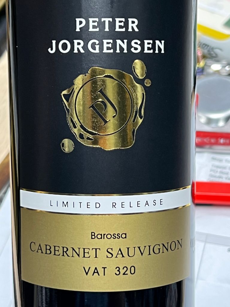 2016 Peter Jorgensen Cabernet Sauvignon Limited Release Vat 320 ...
