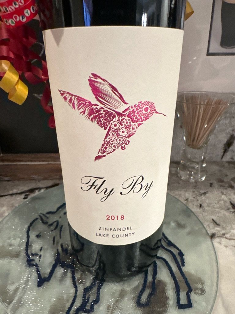 2020 Fly By Wines Zinfandel, USA, California, North Coast, Lake County ...