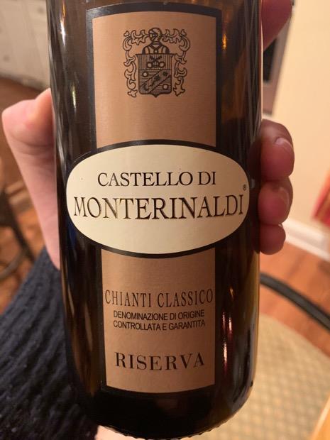 1999 Castello di Monterinaldi Chianti Classico Riserva, Italy, Tuscany ...