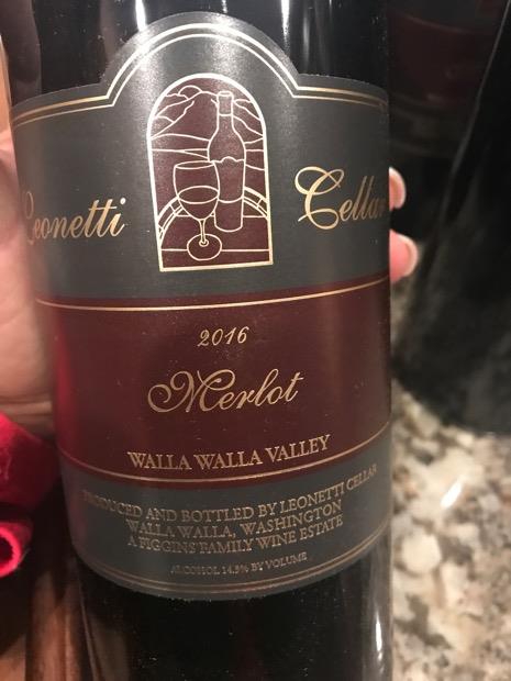 2016 Leonetti Cellar Merlot Walla Walla Valley, USA, Washington ...