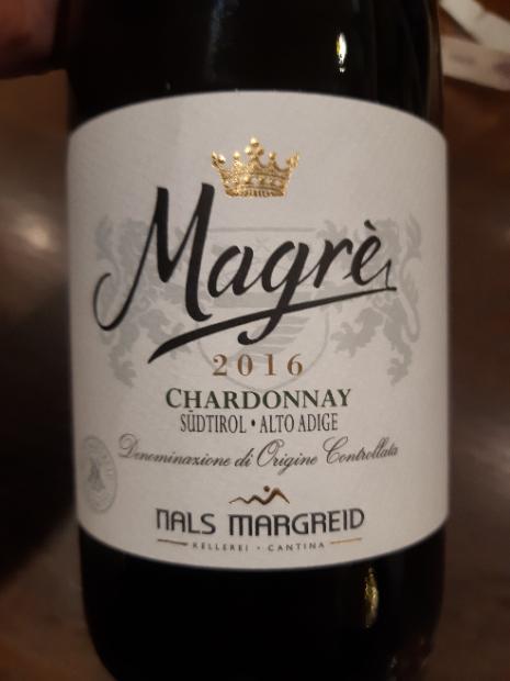 2017 Kellerei Nals-Margreid Chardonnay Alto Adige - Südtirol Magrè ...
