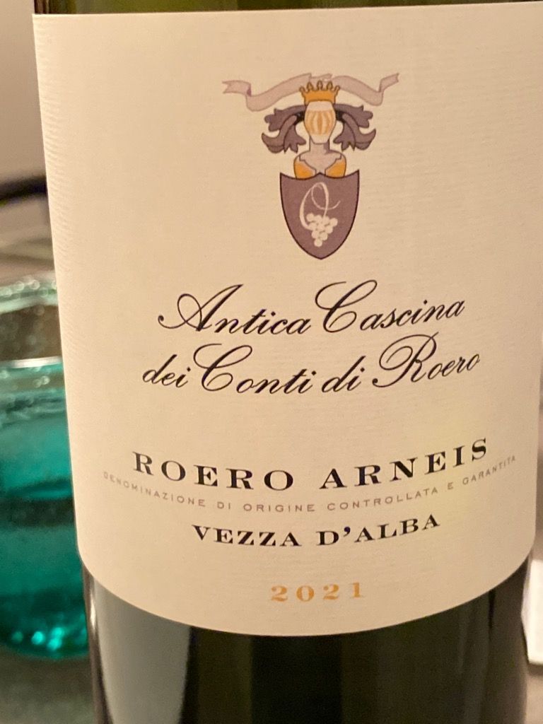 2020 Antica Cascina dei Conti di Roero Roero Arneis Vezza d'Alba, Italy ...