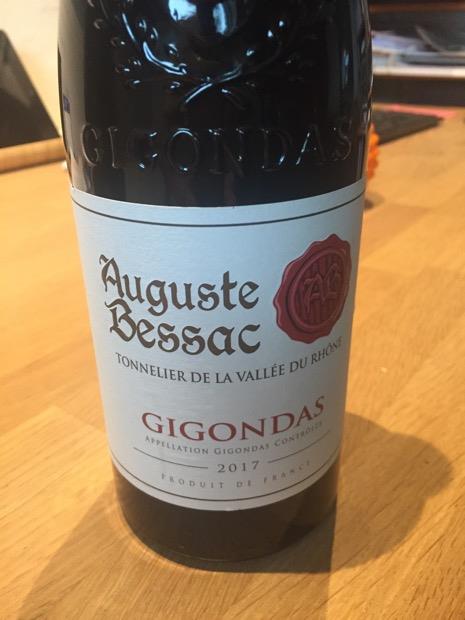 2017 Auguste Bessac Gigondas, France, Rhône, Southern Rhône, Gigondas ...