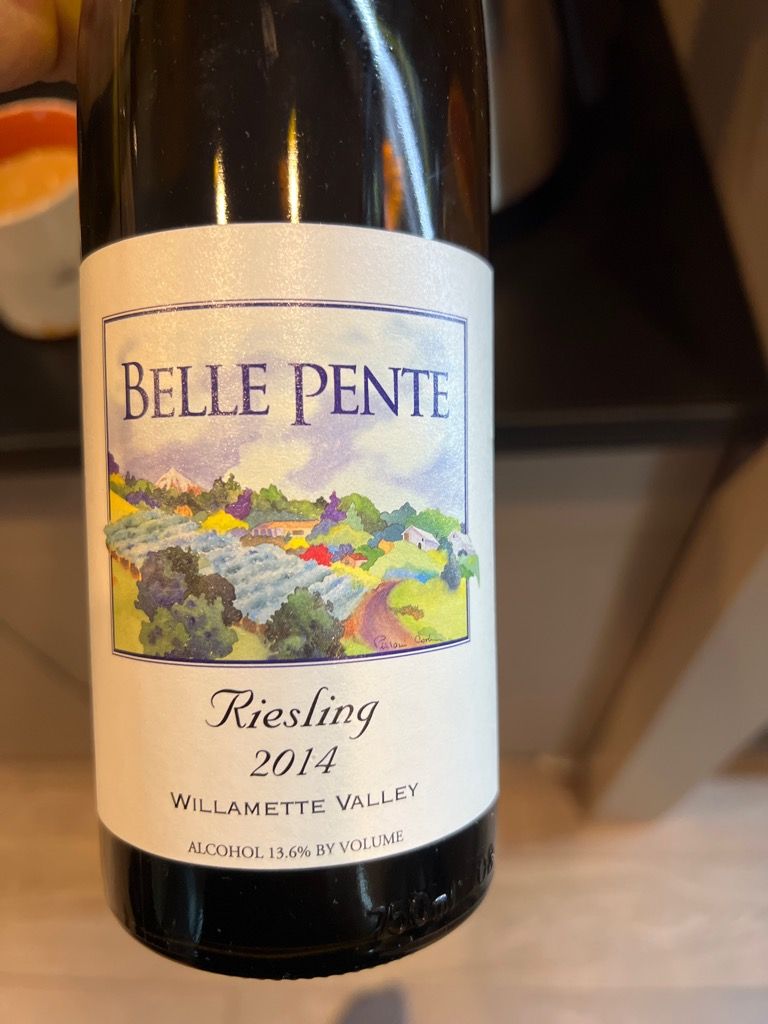2014 Belle Pente Riesling, USA, Oregon, Willamette Valley - CellarTracker