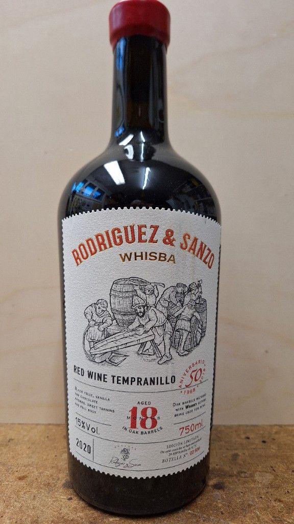 2021 Rodríguez Sanzo Whisba Tempranillo Aged in Whisky barrels, Spain ...