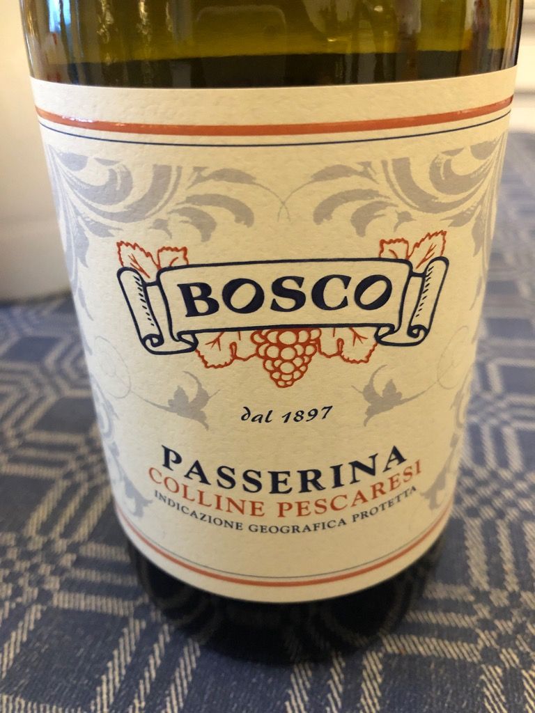 2013 Bosco Nestore Passerina Colline Pescaresi IGT, Italy, Abruzzi ...