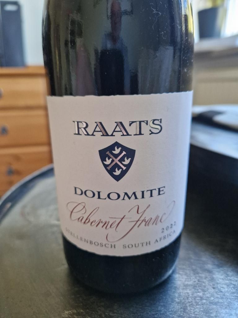 2023 Raats Cabernet Franc Dolomite, South Africa, Coastal Region ...