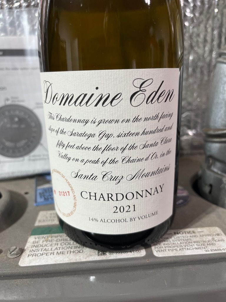 2022 Mount Eden Vineyards Chardonnay Domaine Eden, USA, California ...
