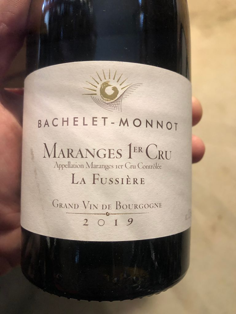 2019 Domaine Bachelet-Monnot Maranges 1er Cru La Fussière Blanc, France ...