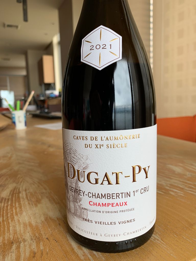 2021 Bernard Dugat-Py Gevrey-Chambertin 1er Cru Champeaux, France ...