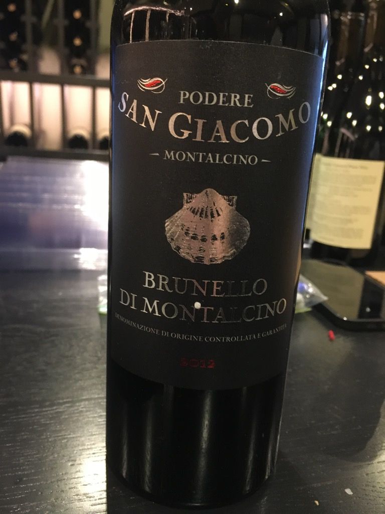 2012 Pieri Graziella Brunello di Montalcino Podere San Giacomo, Italy ...