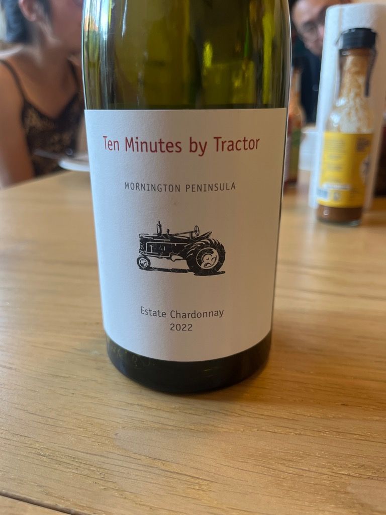 2022 Ten Minutes by Tractor Chardonnay Estate, Australia, Victoria ...