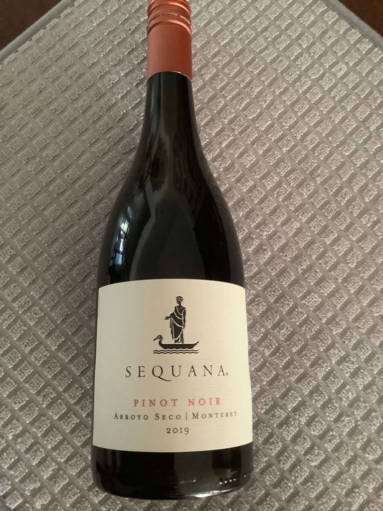 2019 Sequana Vineyards Pinot Noir Arroyo Seco, USA, California, Central ...