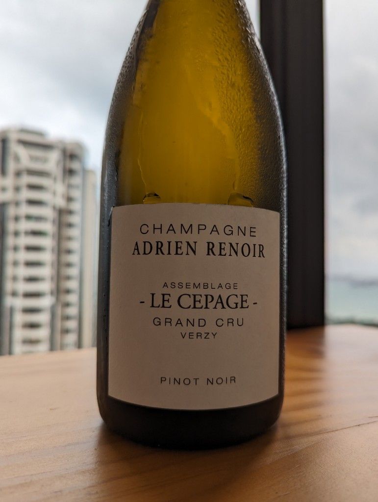 2022 Adrien Renoir Champagne Grand Cru Le Cepage Verzy, France, Champagne, Champagne Grand Cru ...