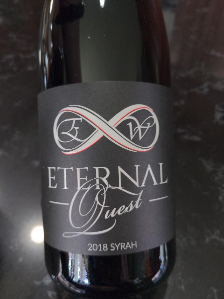 2022 Eternal Wines Syrah Quest Lawerence, USA, Washington, Columbia ...