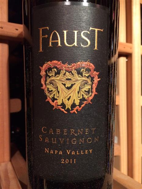2011 Faust Cabernet Sauvignon, USA, California, Napa Valley - CellarTracker