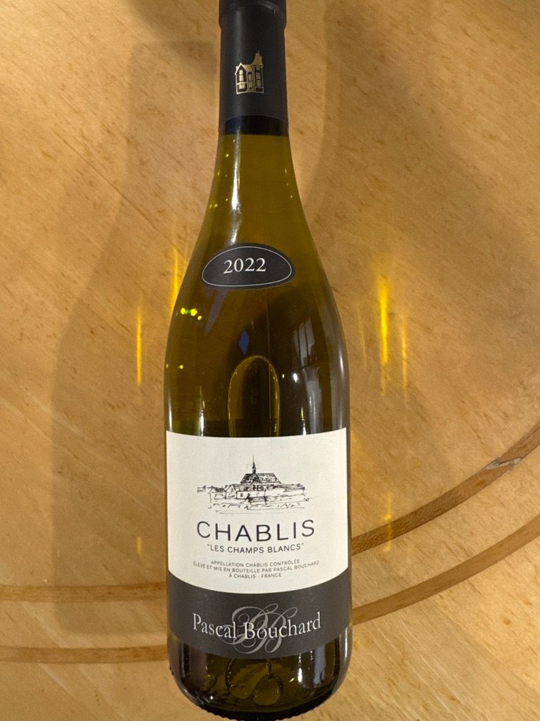 2023 Pascal Bouchard Chablis Les Champs Blancs, France, Burgundy ...