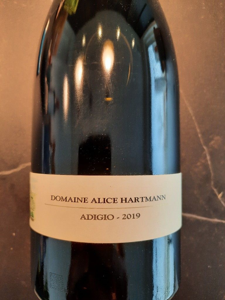 2019 Domaine Alice Hartmann Chardonnay Adigio, Luxembourg, Moselle ...