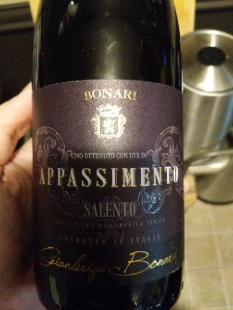 2018 Bonari Appassimento Salento IGT, Italy, Puglia, Salento IGT ...