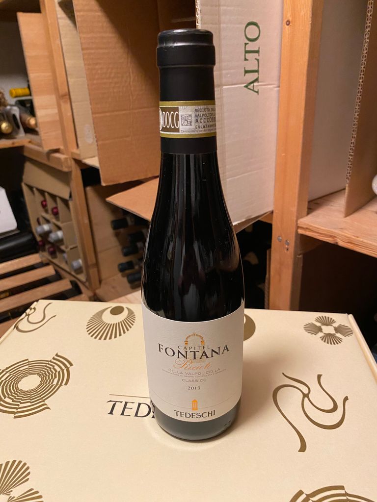 2019 Tedeschi Recioto della Valpolicella Classico Capitel Fontana ...