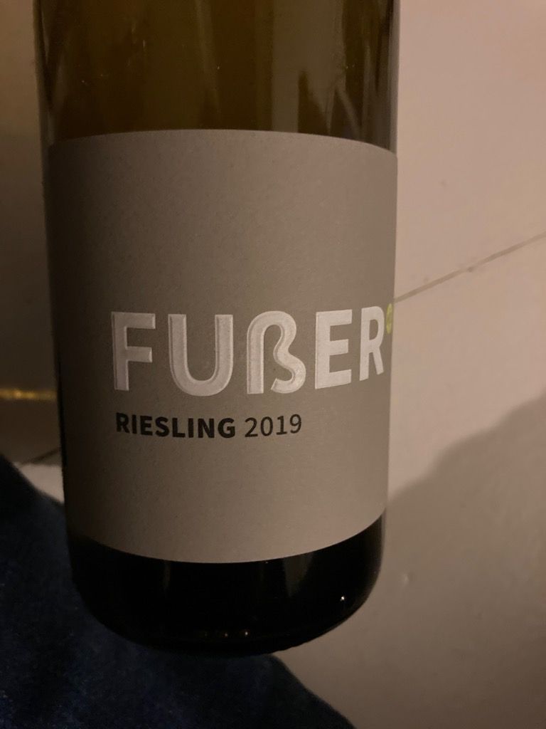 2019 Weingut Martin & Georg Fusser Riesling, Germany, Pfalz - CellarTracker