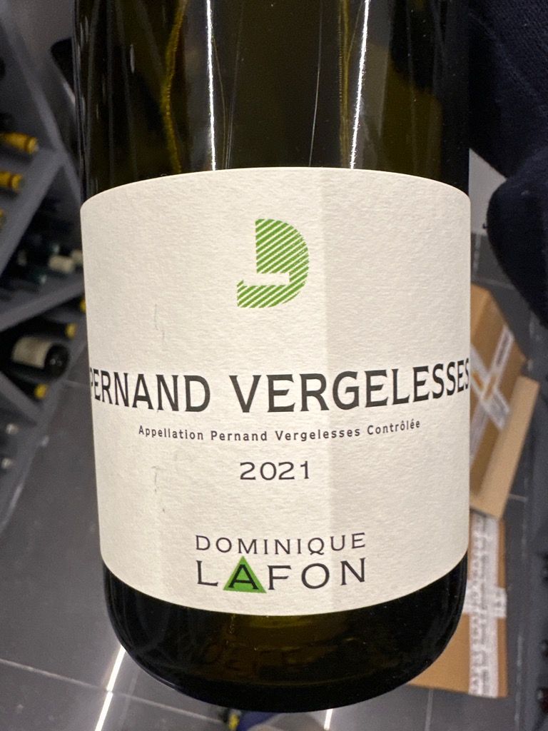 2021 Dominique Lafon Pernand-Vergelesses Blanc, France, Burgundy, Côte ...