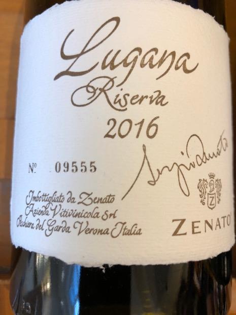 2016 Zenato Lugana Chardonnay del Veneto Riserva Sergio Zenato, Italy ...