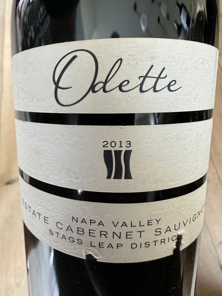 2012 Odette Cabernet Sauvignon Estate - CellarTracker