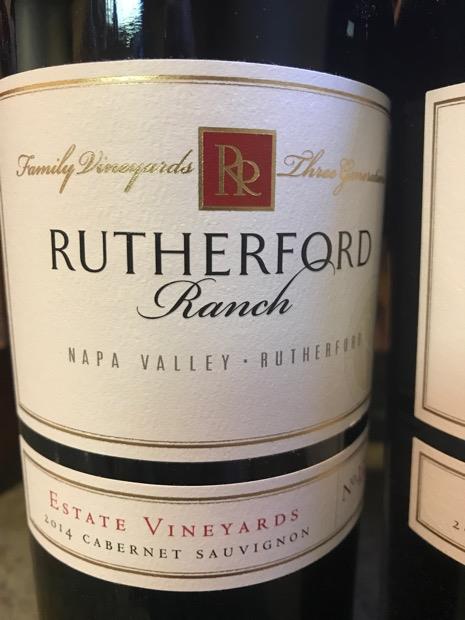 2013 Rutherford Ranch Cabernet Sauvignon Estate Vineyards, USA ...