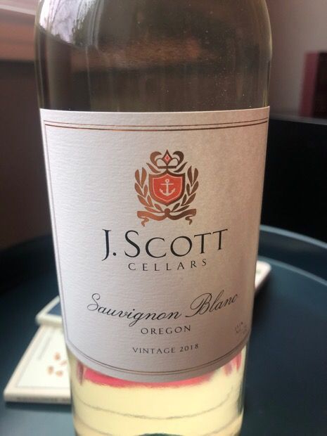 2020 J. Scott Cellars Sauvignon Blanc, USA, Oregon - CellarTracker