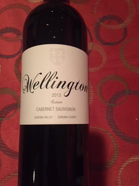2013 Wellington Cellars Cabernet Sauvignon Estate, USA, California ...