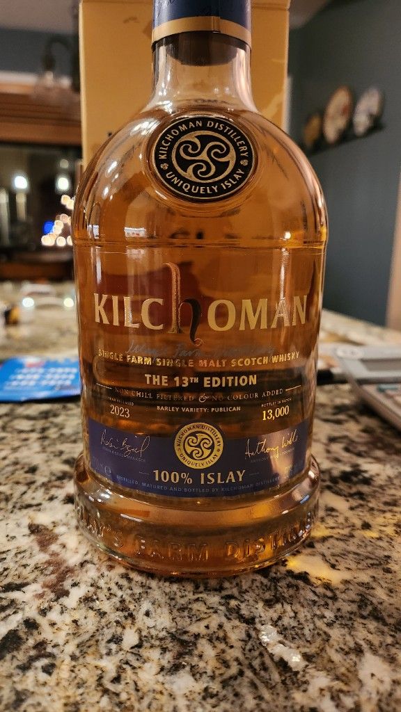 NV Kilchoman 100% Islay 13th Edition (bottled 2023) Single Malt Scotch ...