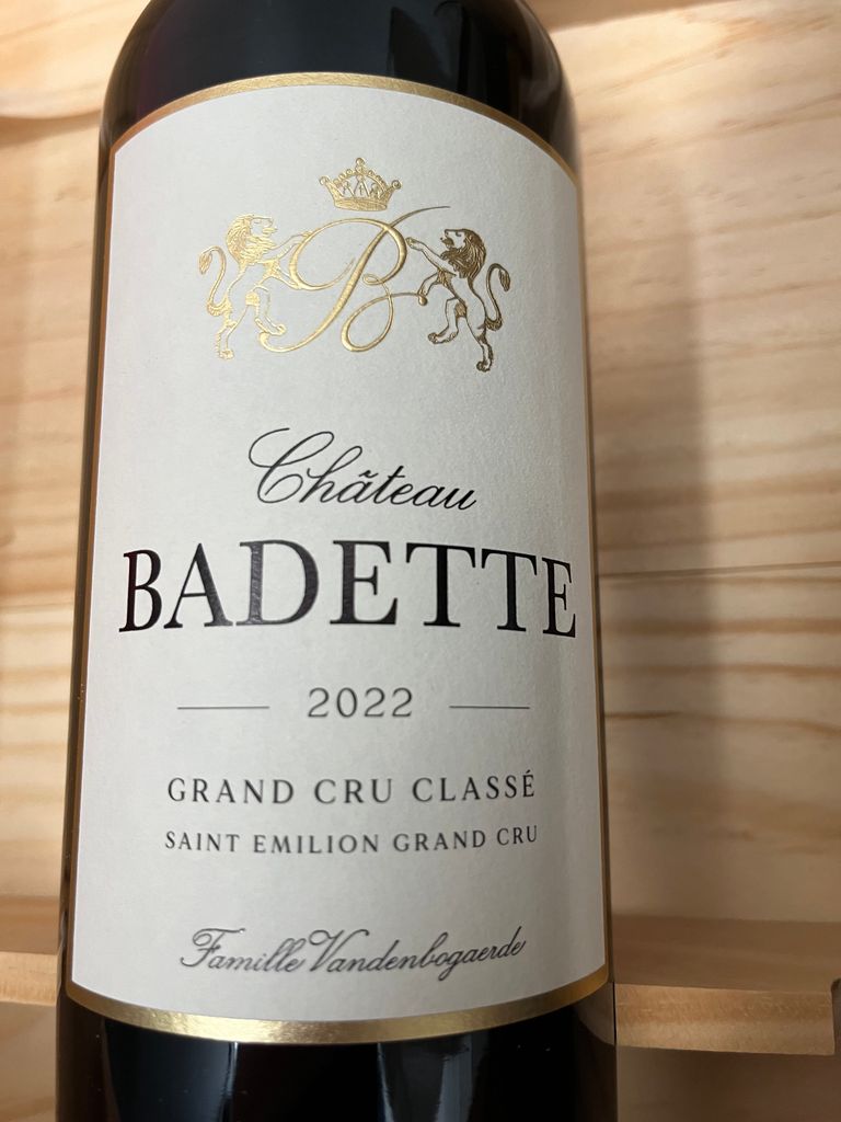 2022 Château Badette, France, Bordeaux, Libournais, St. Émilion Grand ...