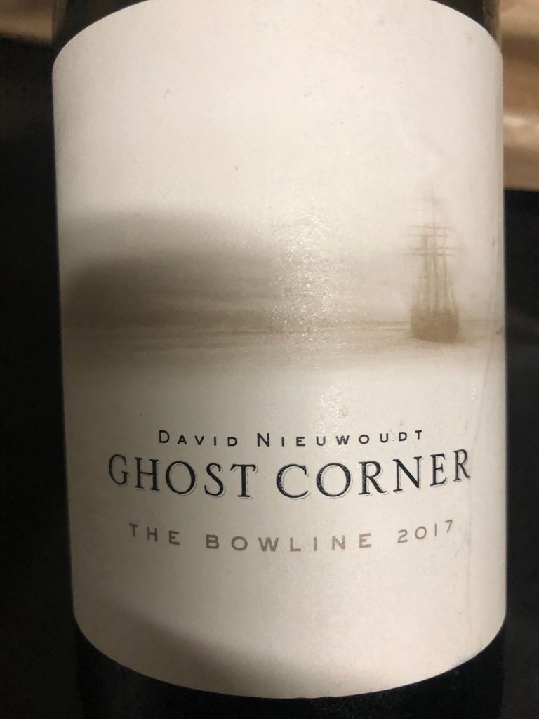 NV David Nieuwoudt Ghost Corner, The Bowline, South Africa, Cape South ...