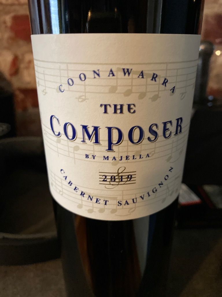 2021 Majella Cabernet Sauvignon The Composer, Australia, South ...