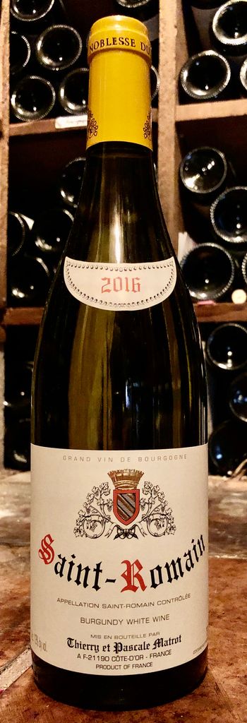 2015 Domaine Matrot Saint-Romain Blanc, France, Burgundy, Côte de ...