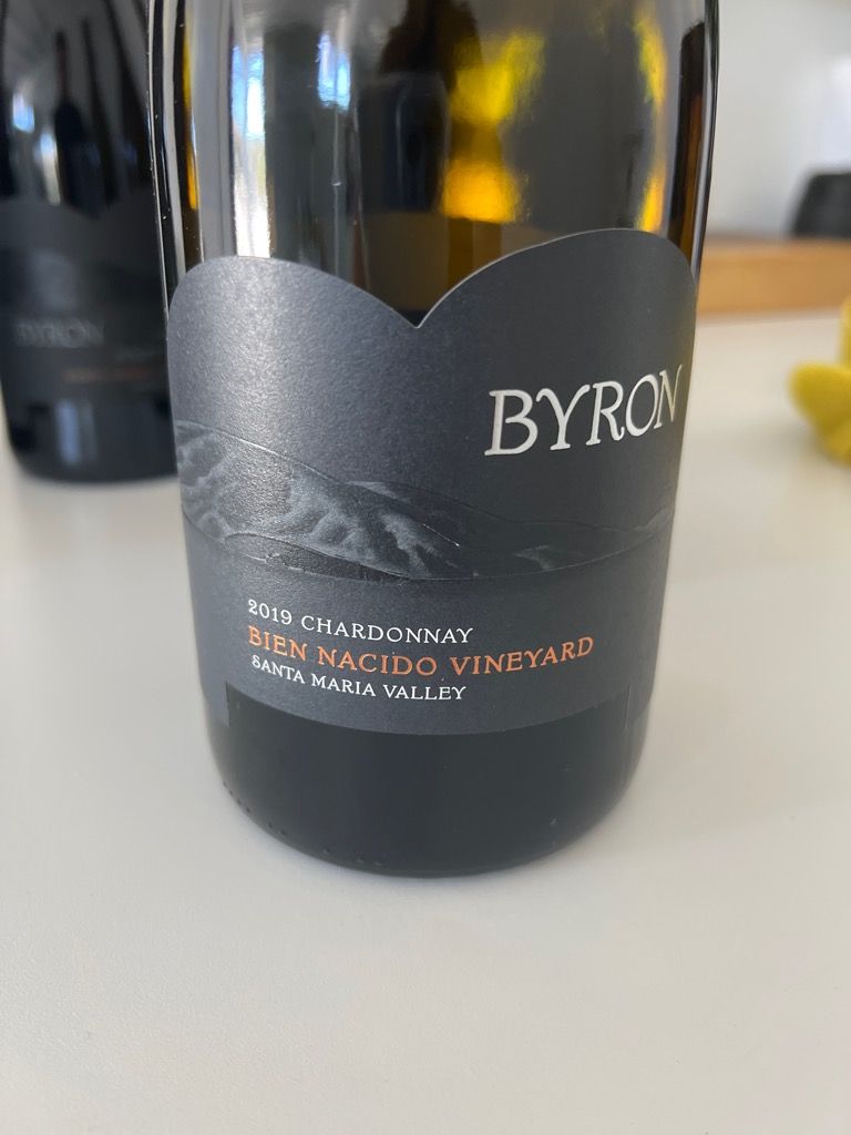 2021 Byron Chardonnay Bien Nacido Vineyard, USA, California, Central ...