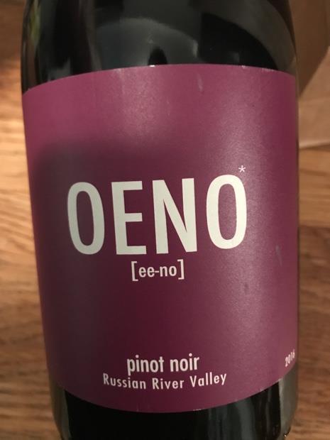 2019 Oeno Wines Pinot Noir, USA, California, Sonoma County, Russian ...