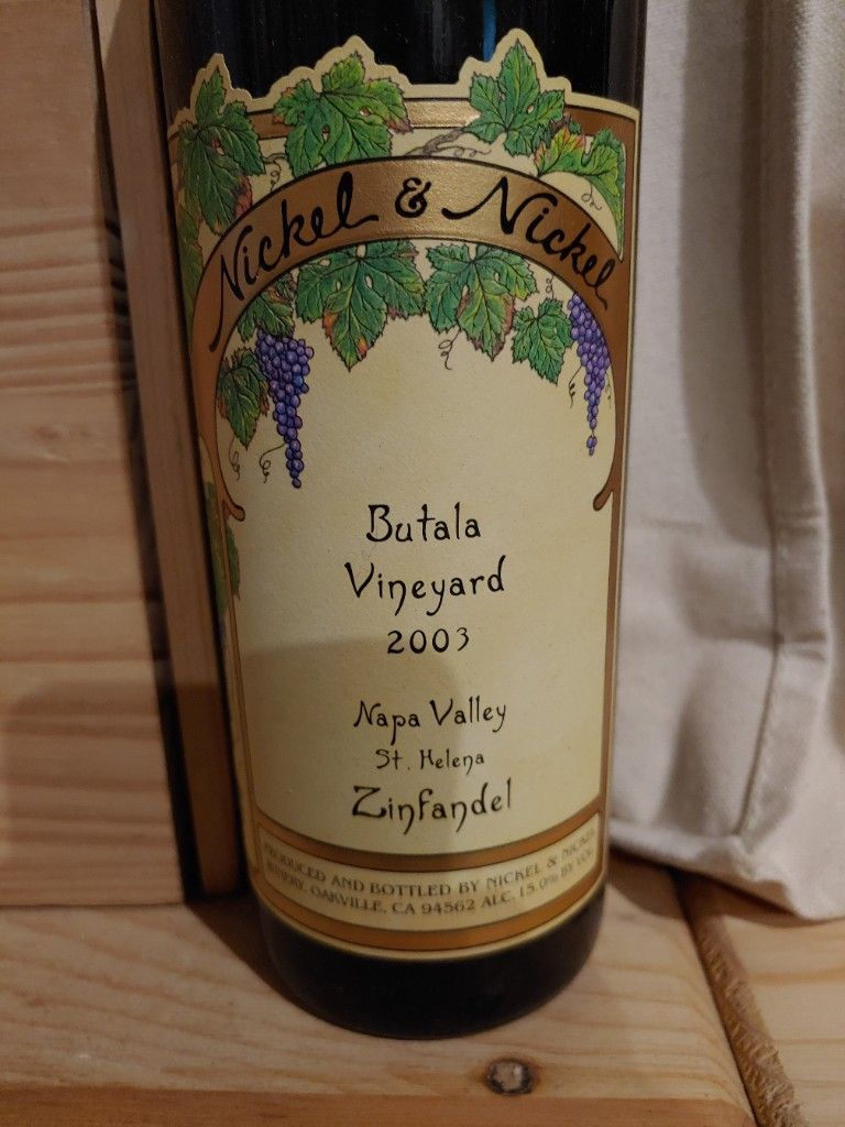 2003 Nickel & Nickel Zinfandel Butala Vineyard, USA, California, Napa ...