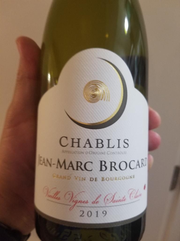 2019 Jean-Marc Brocard Chablis, France, Burgundy, Chablis - CellarTracker