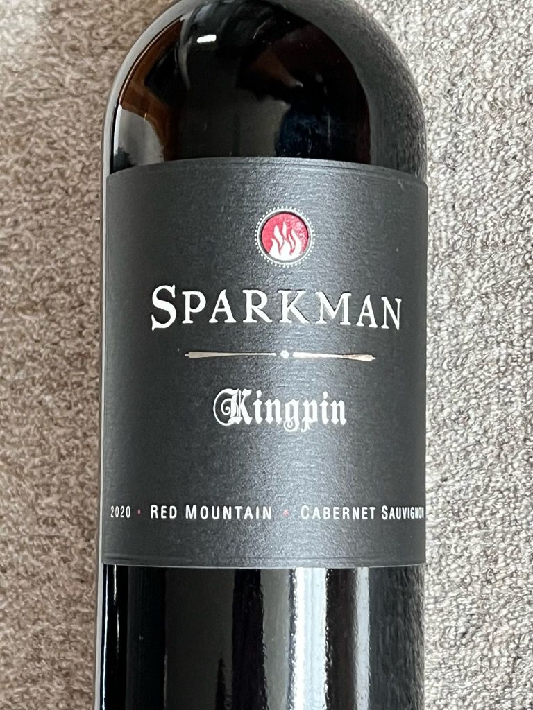 2021 Sparkman Cellars Cabernet Sauvignon Kingpin, USA, Washington ...
