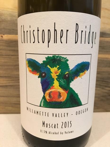 2015 Christopher Bridge Muscat Satori Springs, USA, Oregon, Willamette ...