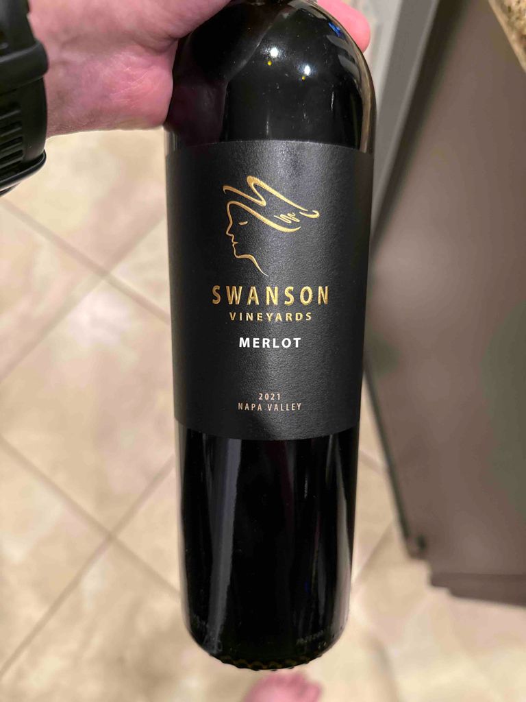 2021 Swanson Merlot, USA, California, Napa Valley - CellarTracker