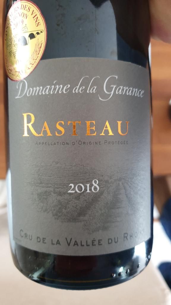 2020 Domaine La Luminaille Rasteau Garance, France, Rhône, Southern ...