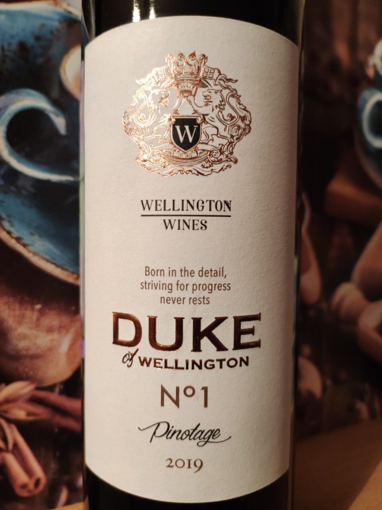 2019 Wellington Wines Pinotage The Duke Of Wellington No 1, South ...