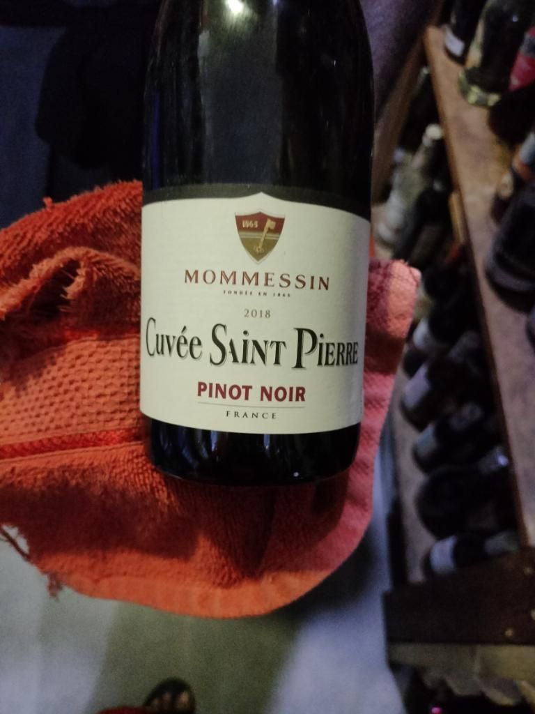 2018 Mommessin Pinot Noir Cuvée Saint Pierre, France, Languedoc ...