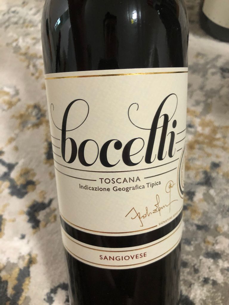 2017 Bocelli Toscana IGT, Italy, Tuscany, Toscana IGT - CellarTracker