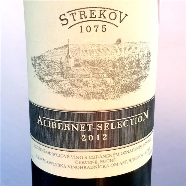 2012 Strekov 1075 Alibernet Selection, Slovakia, Južnoslovenská ...